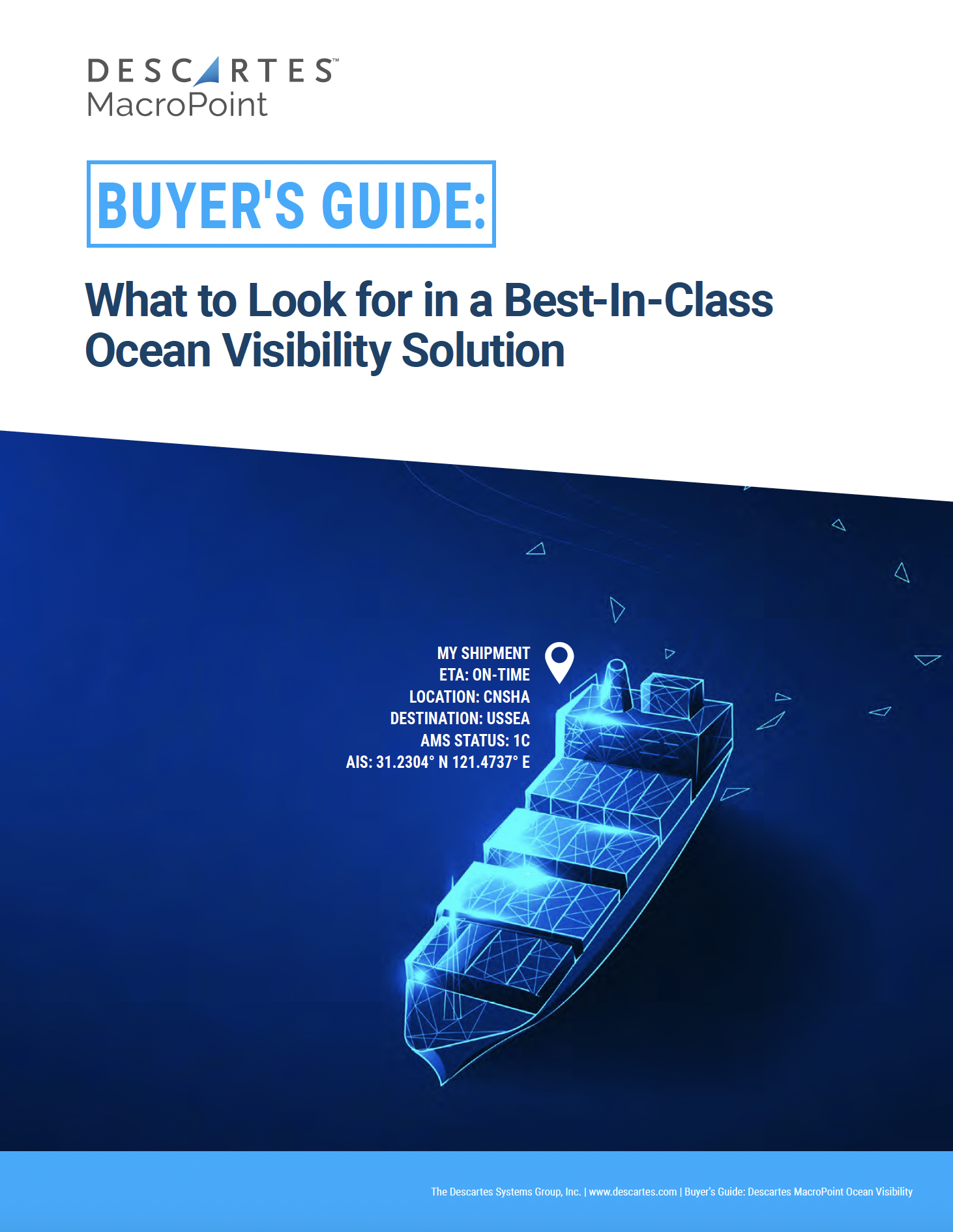 Real-time Transportation Visibility with Descartes MacroPoint